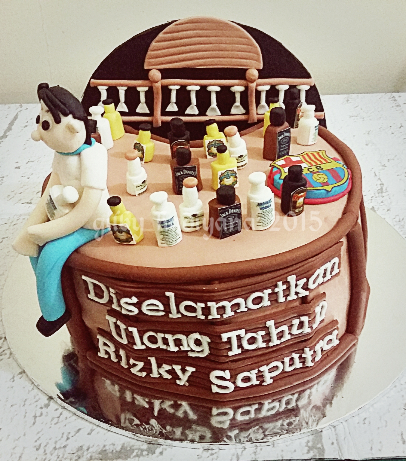 Bartender Table Cake