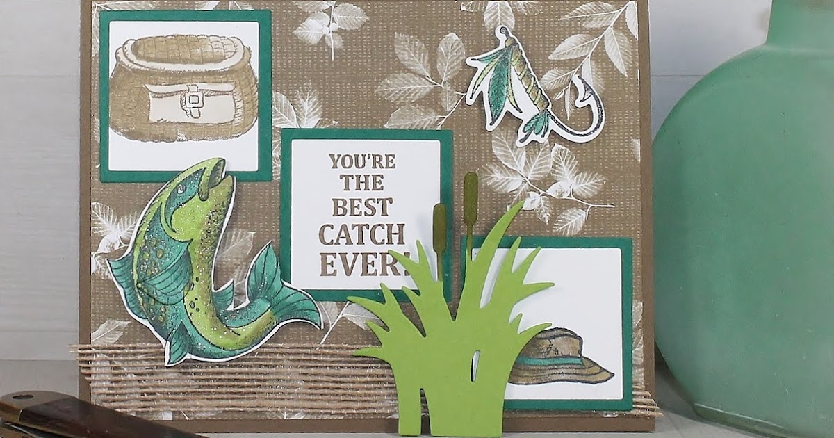 Playing with Papercrafting: Best Catch for As You See It Challenge #196