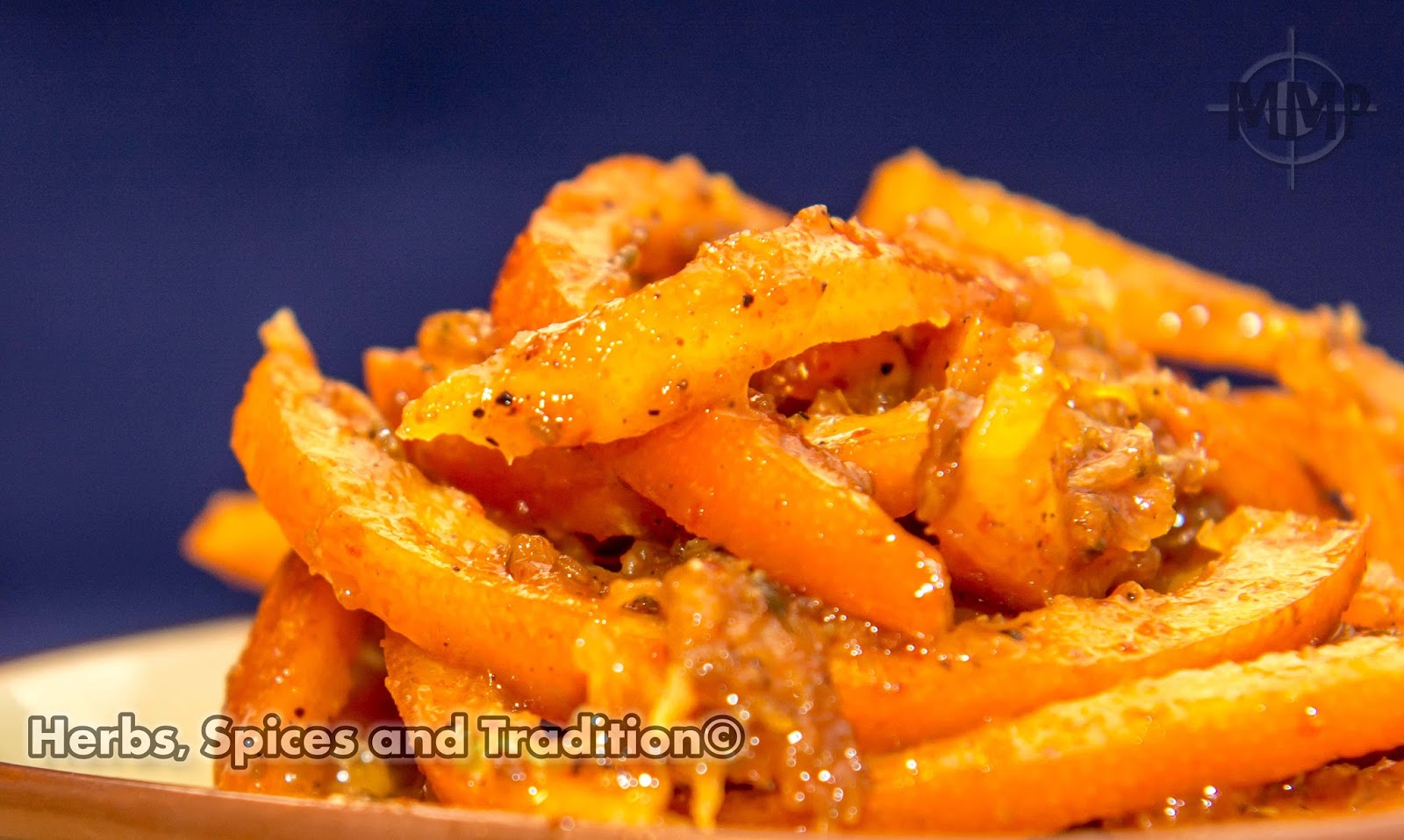 Herbs, Spices and Tradition: INSTANT ORANGE PEEL PICKLE (Sweet & Sour)