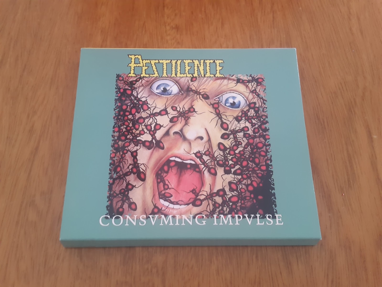 RAGE REVIEWS : PESTILENCE "Consuming Impulse" (1989)