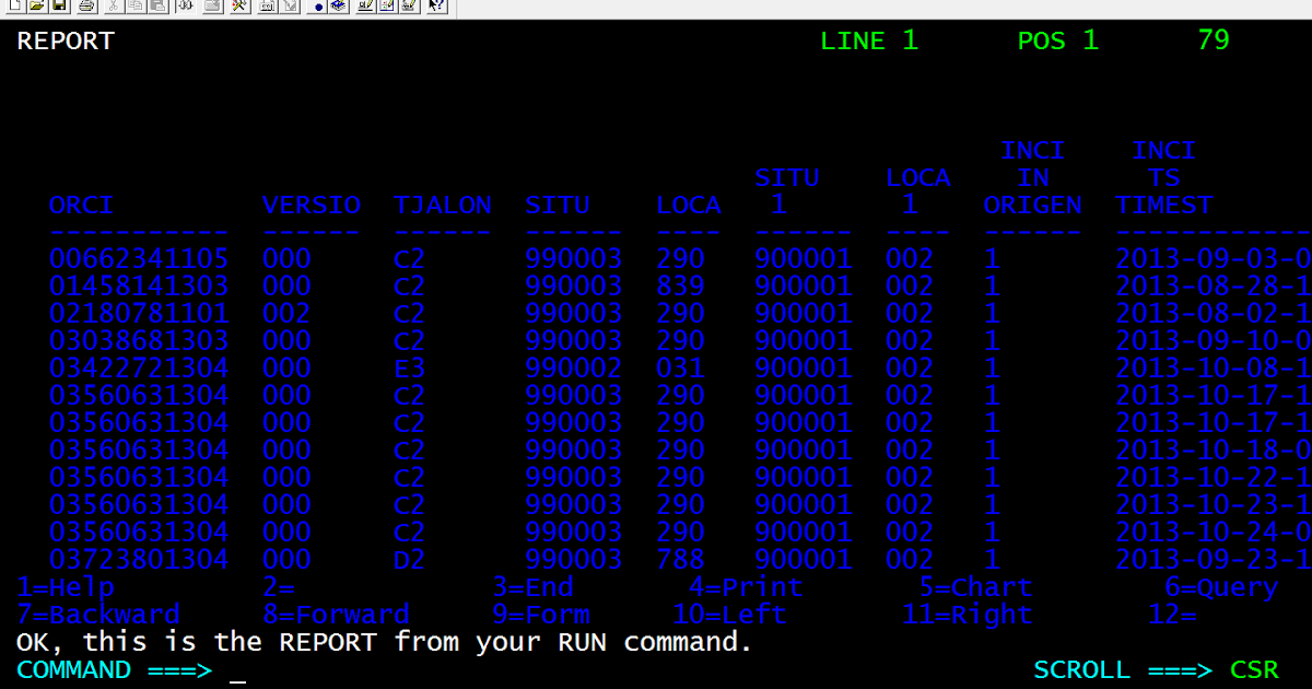 Universo Cobol Ver Campos Hexadecimales En QMF Con HEX y 2 universo-cobol-ver-campos-hexadecimales-en-qmf-con-hex-y-2