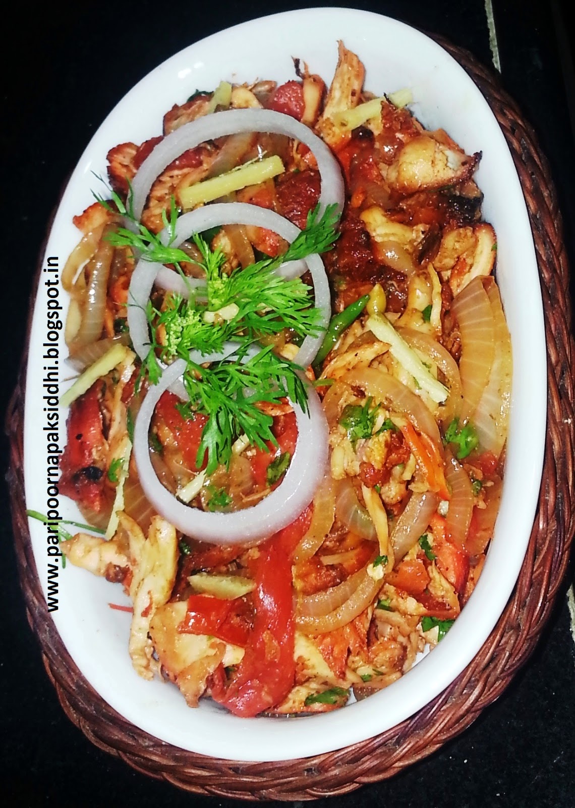 Paripoorna Paksiddhi : MURG KHURCHAN / TANDOORI CHICKEN KHURCHAN