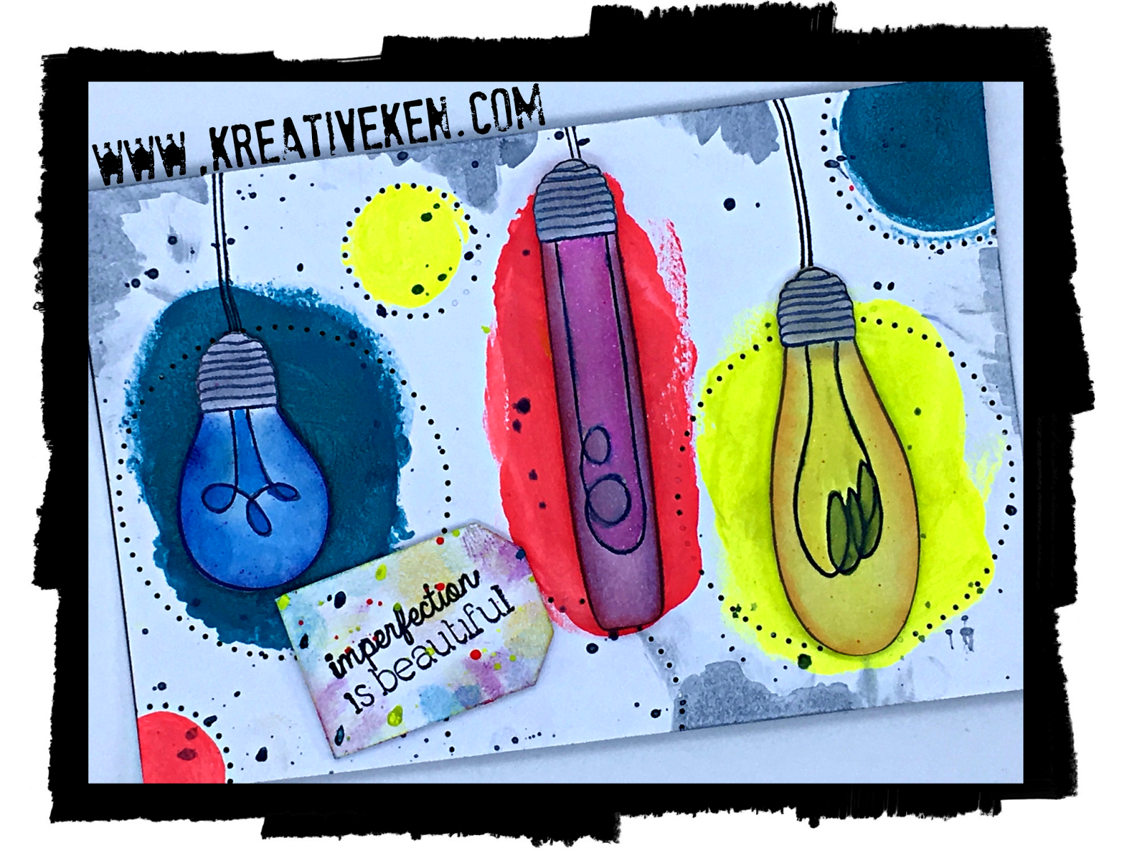 SPARK THE CREATIVE LIGHTBULB CARDS | Ken's Kreations
