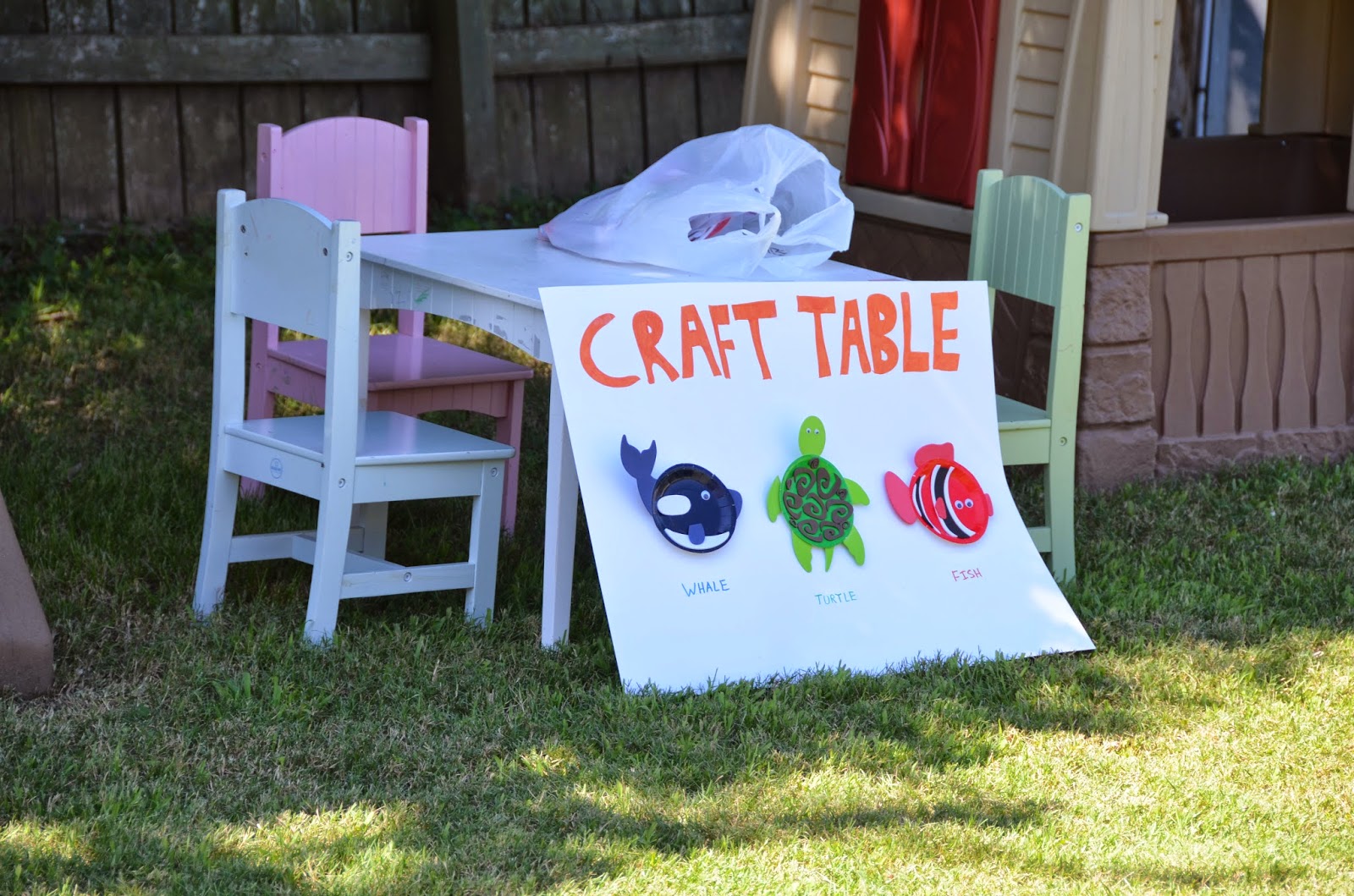 Crafts of the Phoenix: Craft Flashback - Finding Nemo Birthday Party