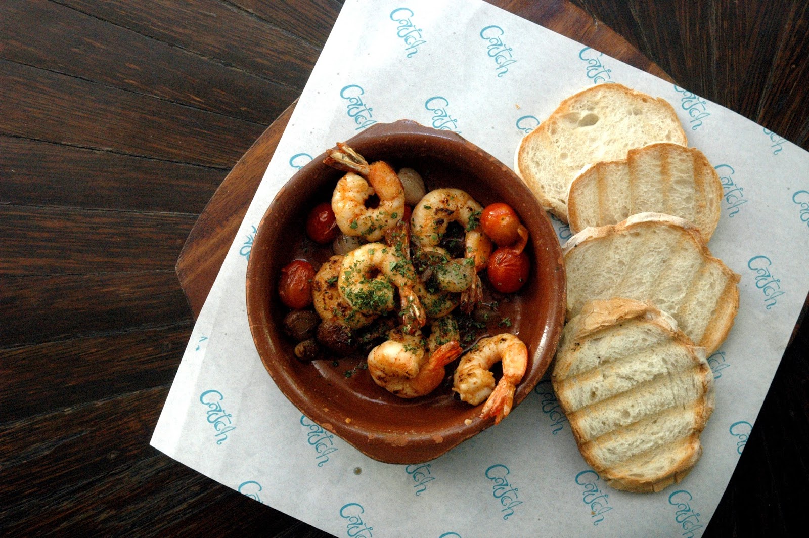DUDE FOR FOOD: Sunday Afternoon at Catch