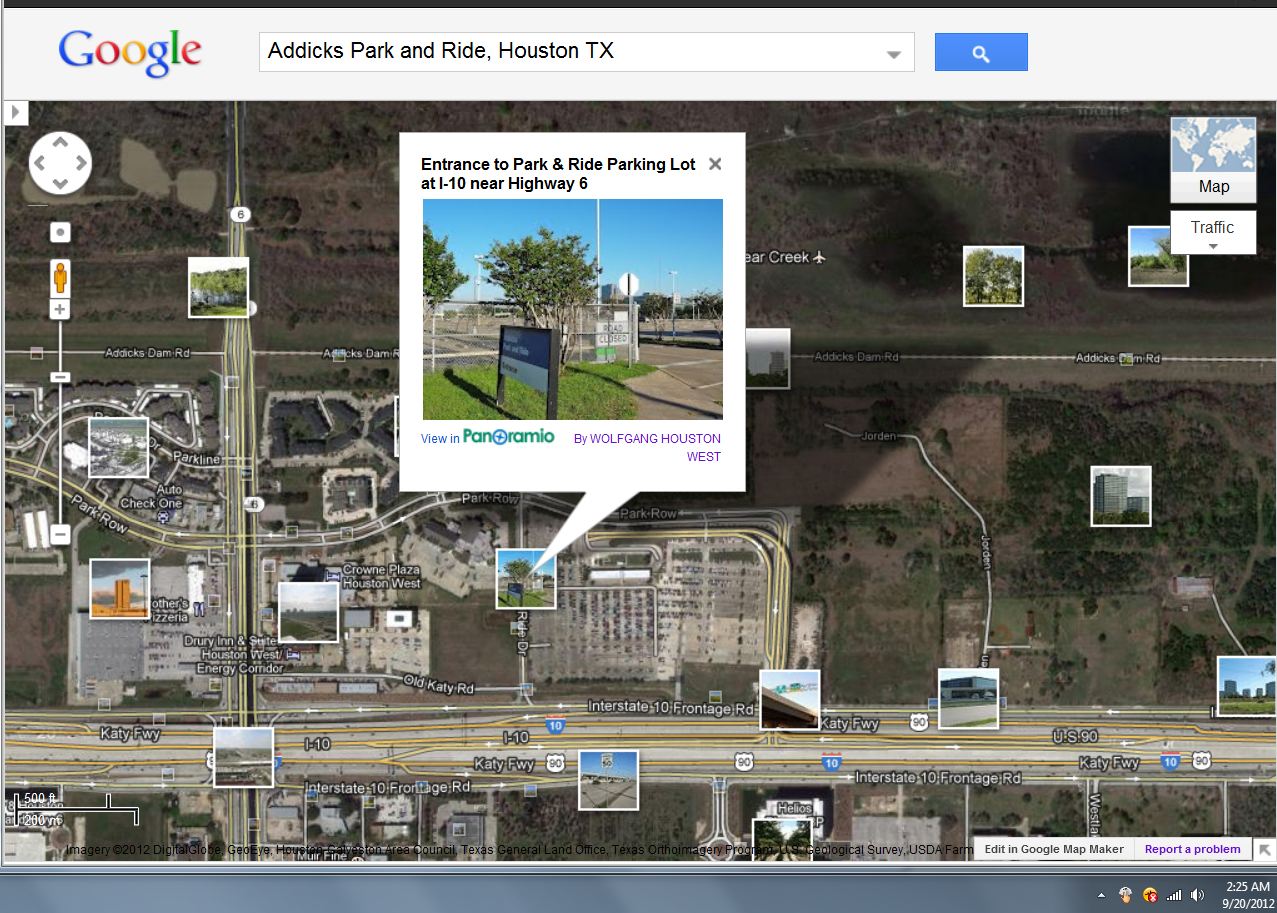 H-Town-West Photo Blog: Addicks Park and Ride Lot - Energy Corridor ...