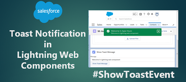 Amit Salesforce | Salesforce Tutorial: Toast Notification in Lightning Web Components ...