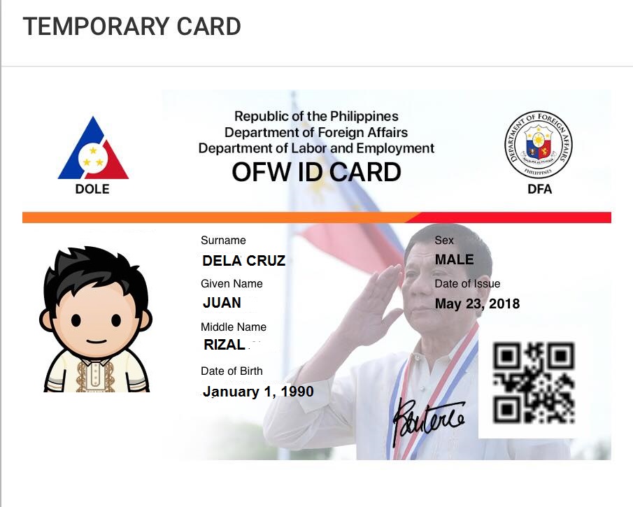 How to get iDOLE OFW CARD in simple steps!
