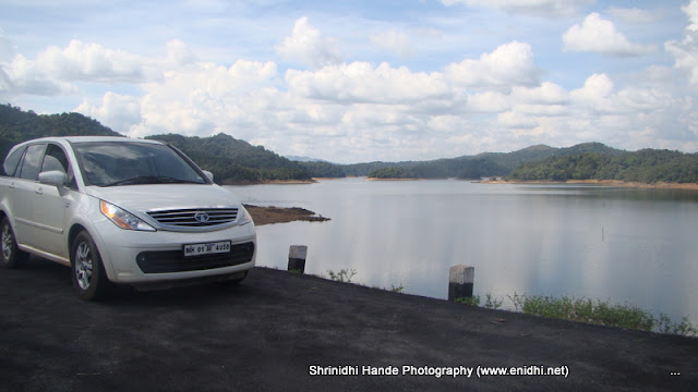 Chakra River Dam on the way to Sagara - eNidhi India Travel Blog