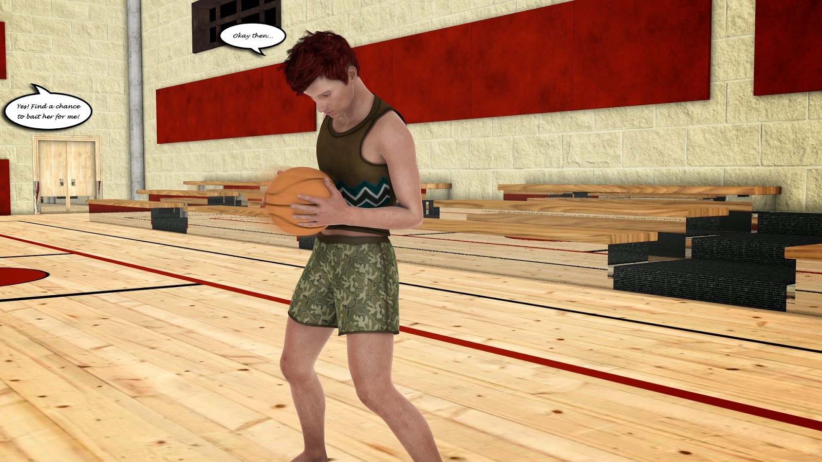 FaTerGD Giantess Shop: The Giantess Family Chapter 1: Basketball ...