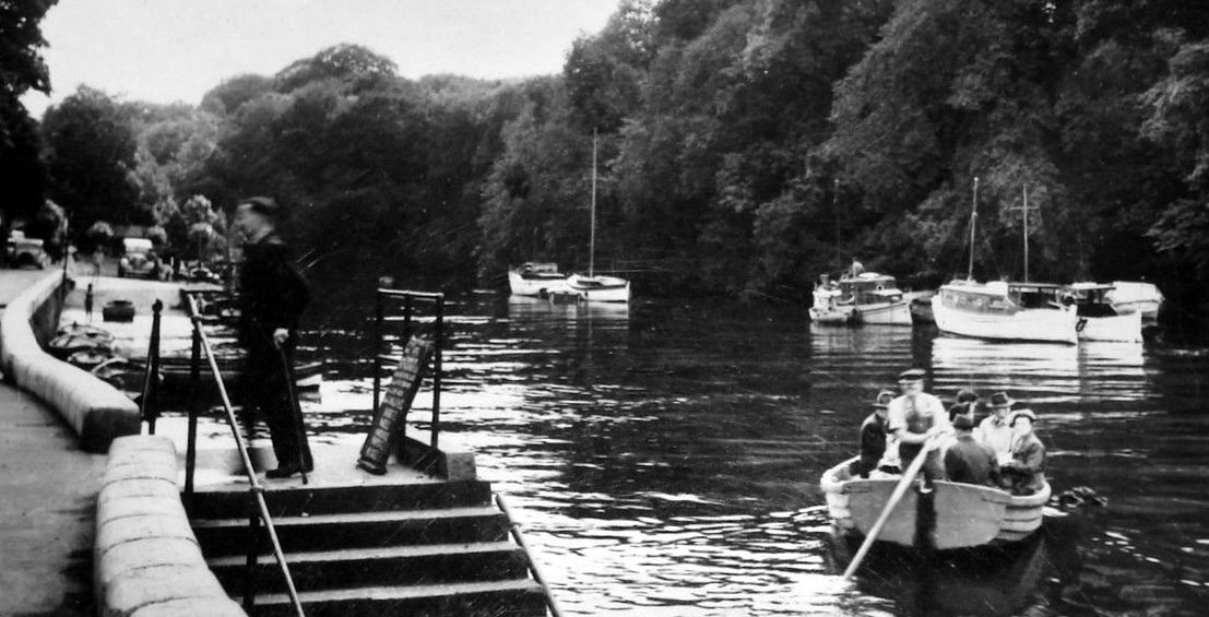 Tour Scotland: Old Photographs Cramond Edinburgh Scotland
