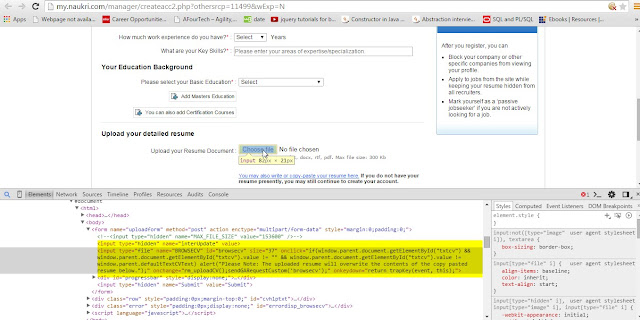 Selenium Automation blogs By Avinash Pande: Upload file in Selenium WebDriver in java using ...