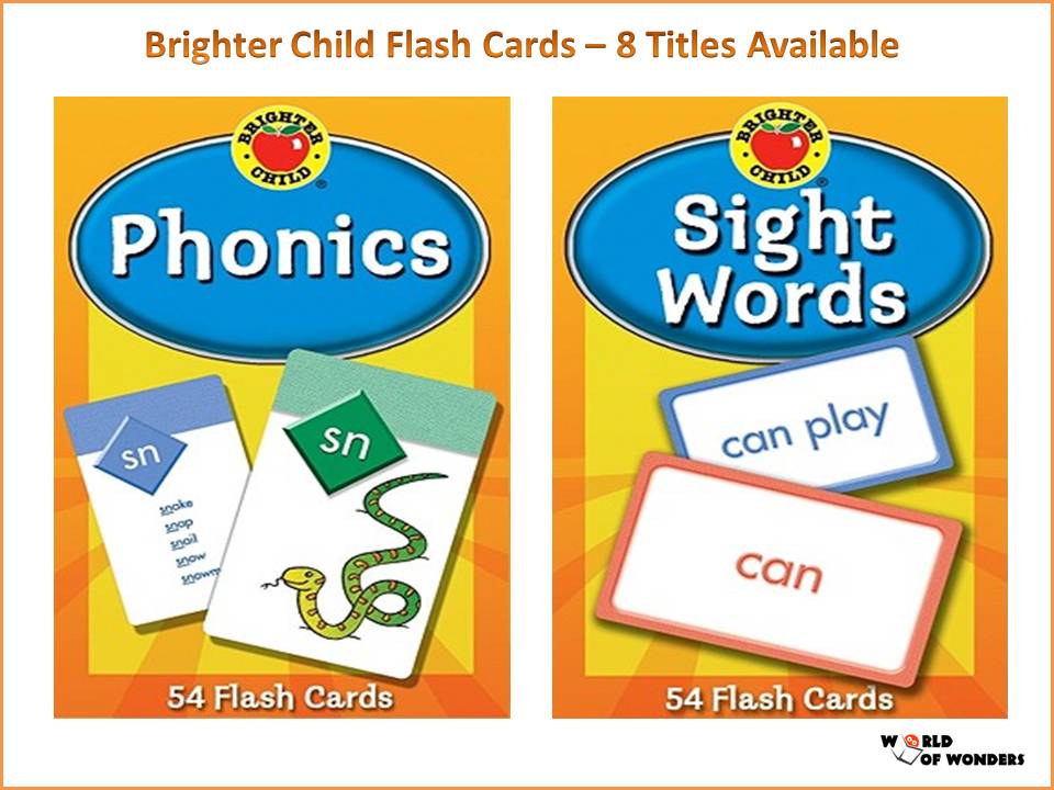 World of Wonders: Brighter Child Flash Cards
