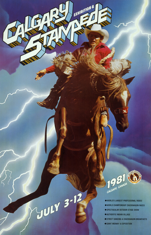 Vintage Calgary Stampede Posters | Editing Luke