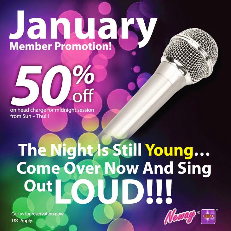 Freebies Malaysia: Neway Karaoke Promotion 2015