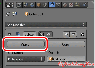 Blender Diary: แก้ไขรูปทรงวัตถุด้วย boolean