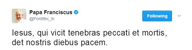 A Place of Brightness: Learning Latin with Pope Francis - May 8, 2017