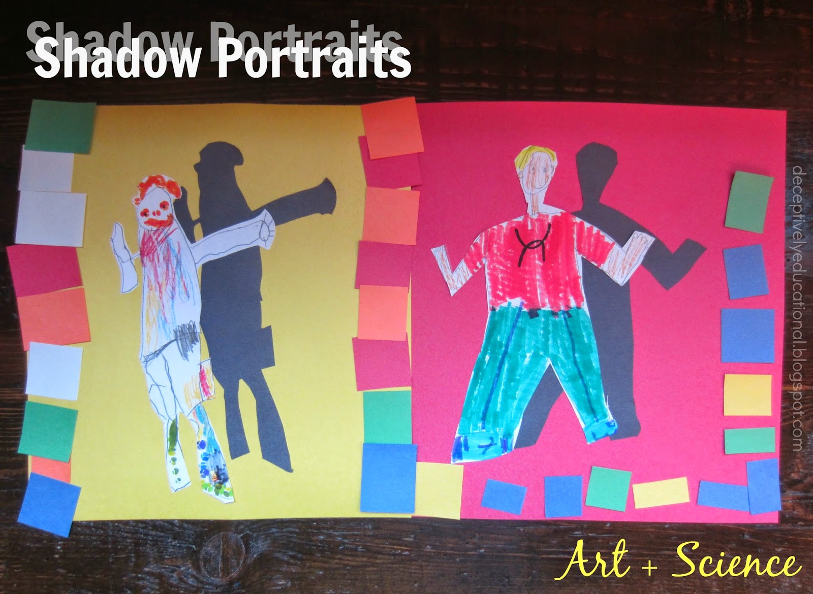 Shadow Portraits (an art project) | Relentlessly Fun, Deceptively ...