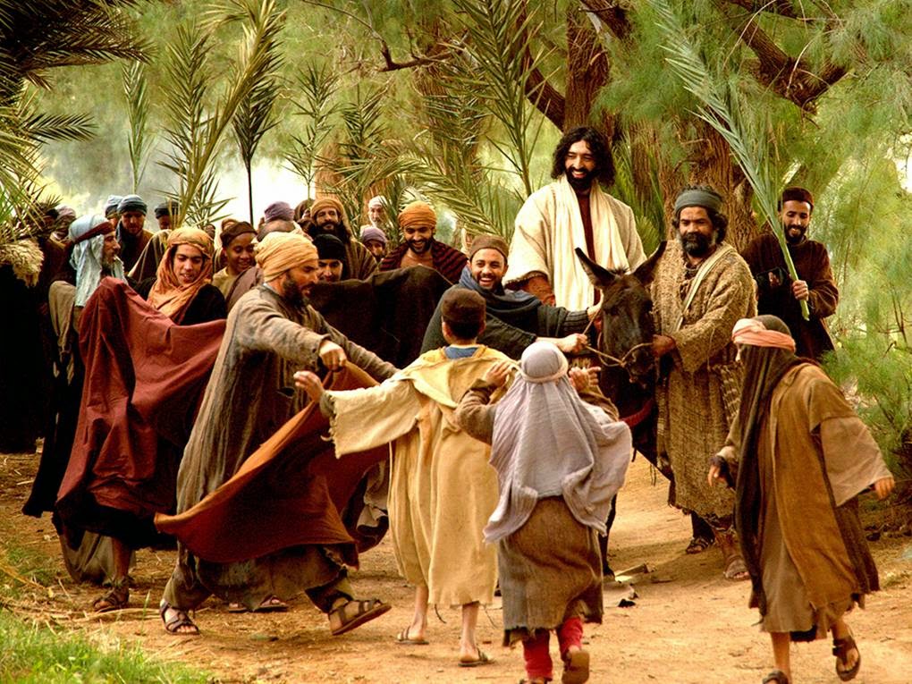 According to Glen: Palm Sunday