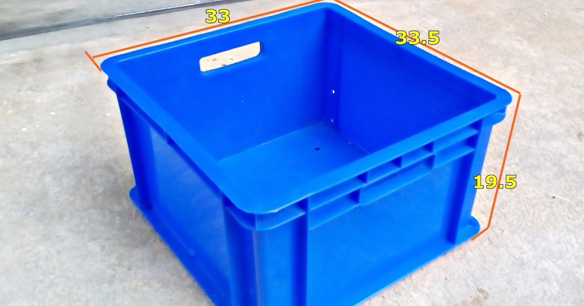 CV. PALETINDO INTI MAKMUR : Container Plastik Industrial 33.5 x 33 x 19 ...