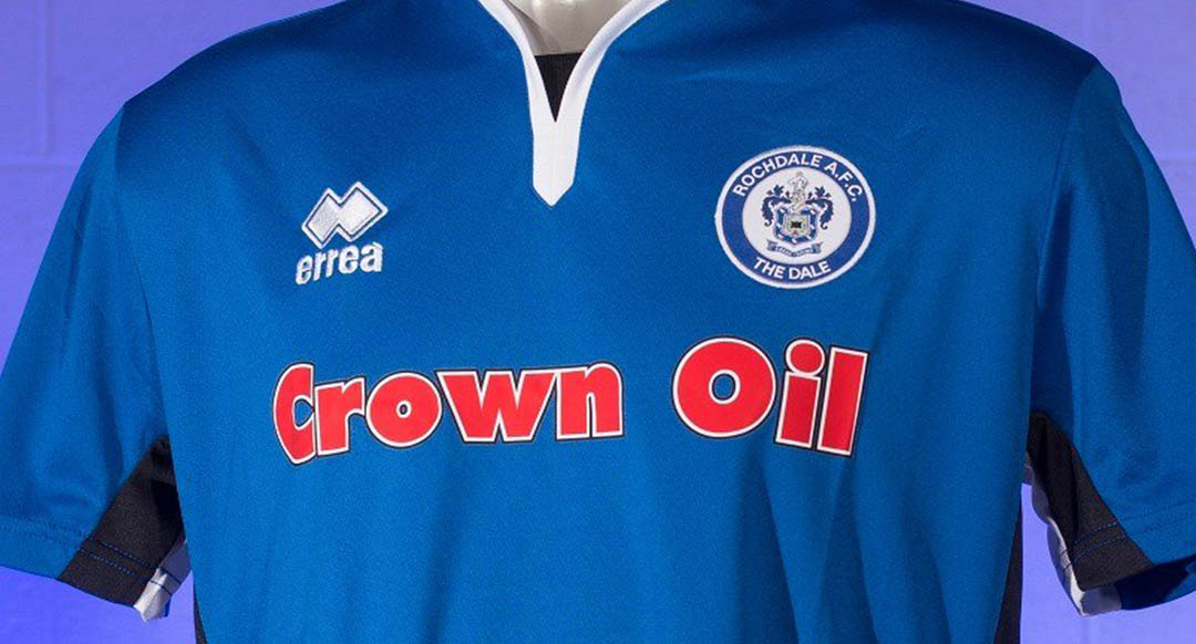 Rochdale 17-18 Home & Away Kits Released - Footy Headlines