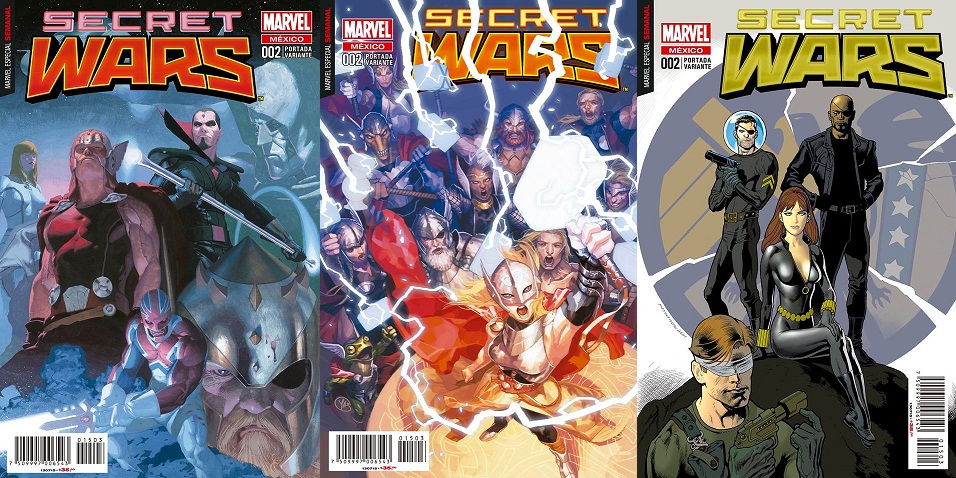 Daily Comics Mexico Secret Wars 1 Y 2 Marvel Comics México