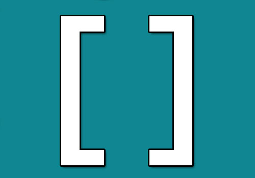 Uso de los corchetes