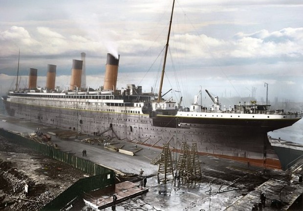 16 Beautiful Colorized Photos of the RMS Titanic ~ Vintage Everyday