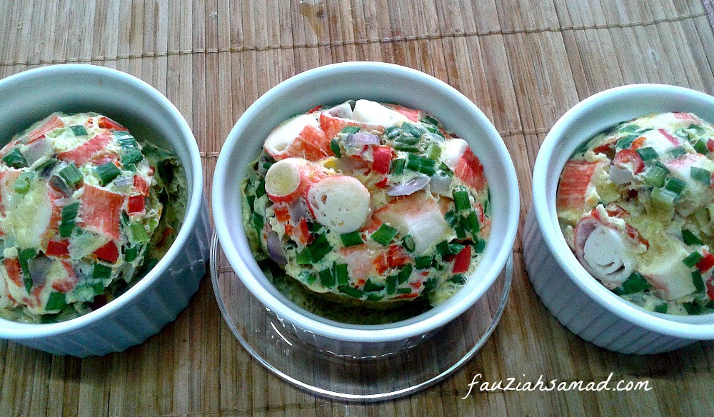 Kita boleh gunakan kreativiti sendiri untuk mencipta telor kukus ini ...