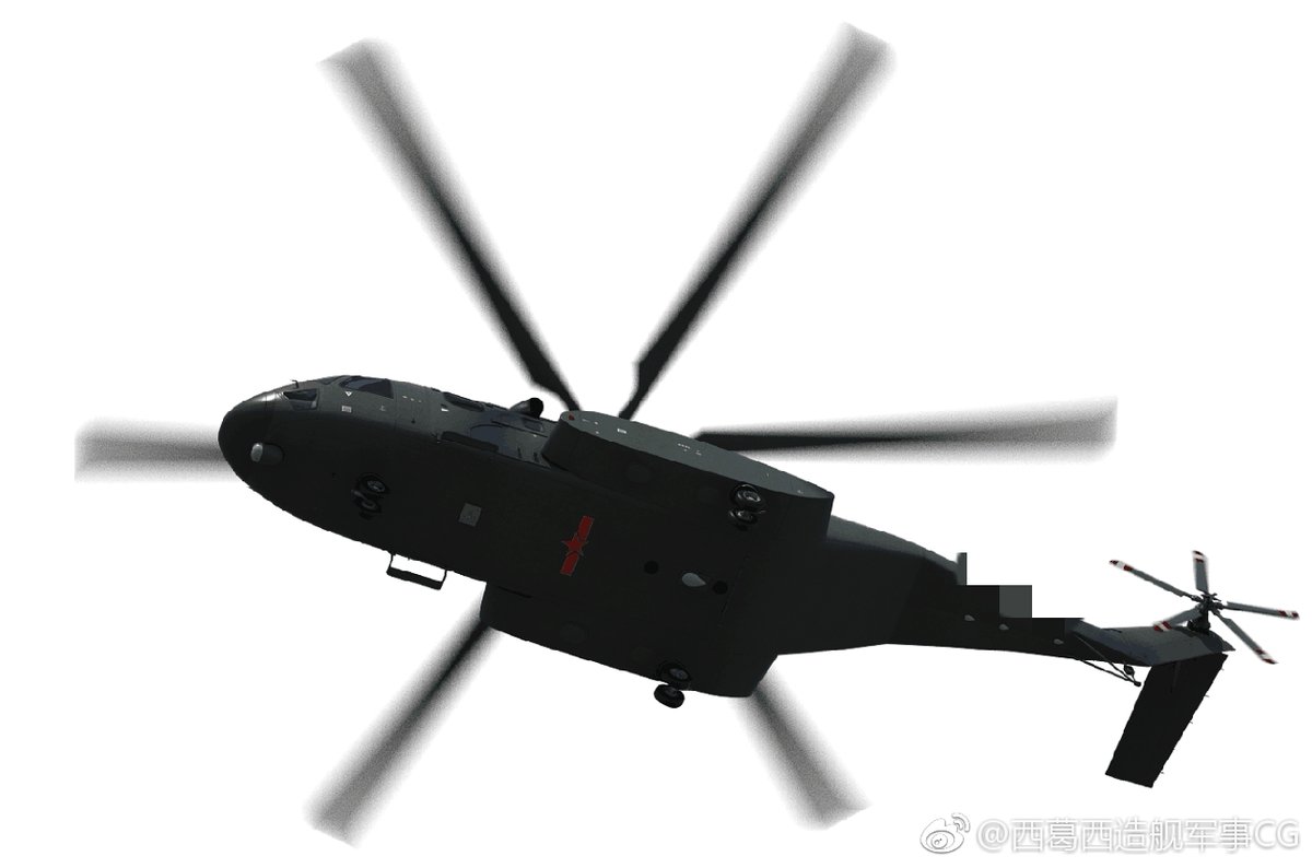 SNAFU!: CGIs of China's Z-8L Wide-Body Helicopter...via @RupprechtDeino ...