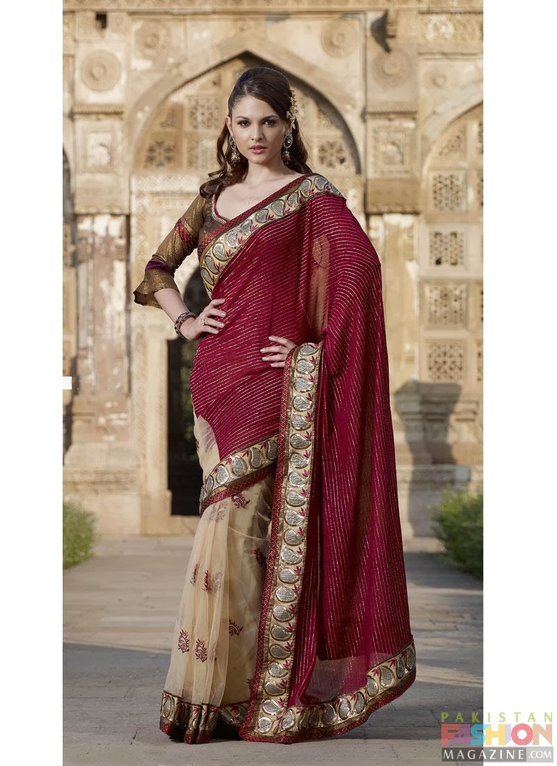 Fashion World Palace: New Fashion In Eastern Sari Collection, Fashion ...