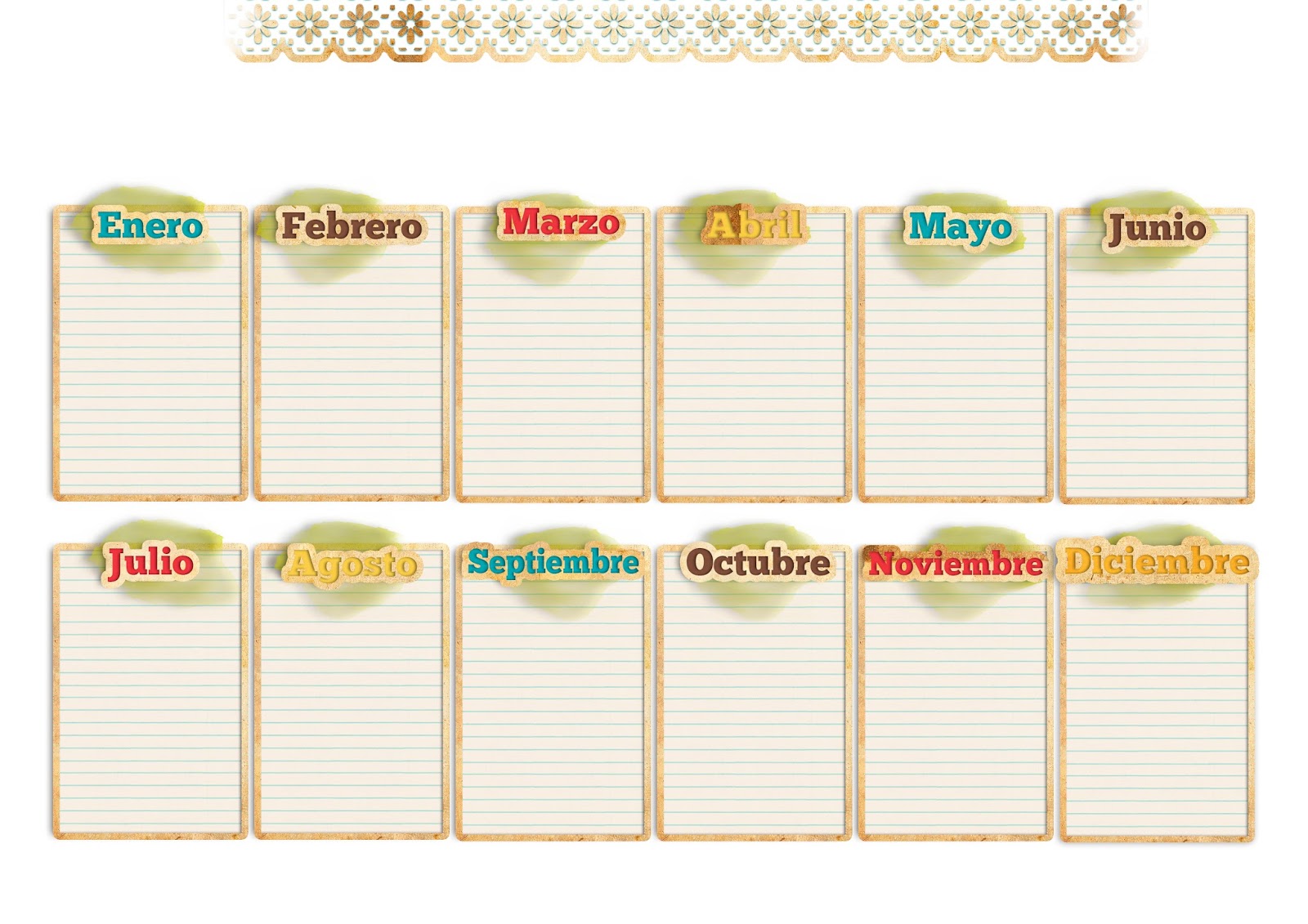 Planner Anual Para Imprimir - RETOEDU