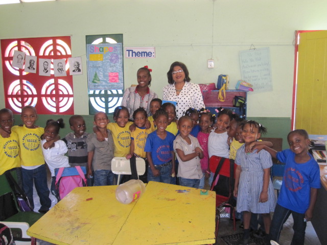 Lowrie-Chin Post: 'Read Across Jamaica' at VOUCH Basic School