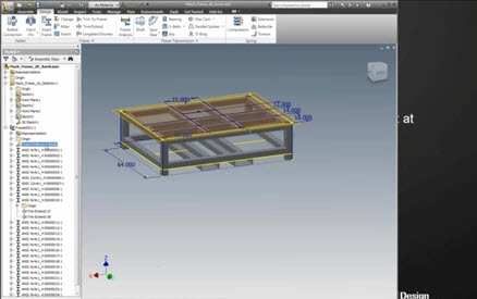 Autodesk Inventorกับงานออกแบบ Frame Generator Webinar และงานShop ...