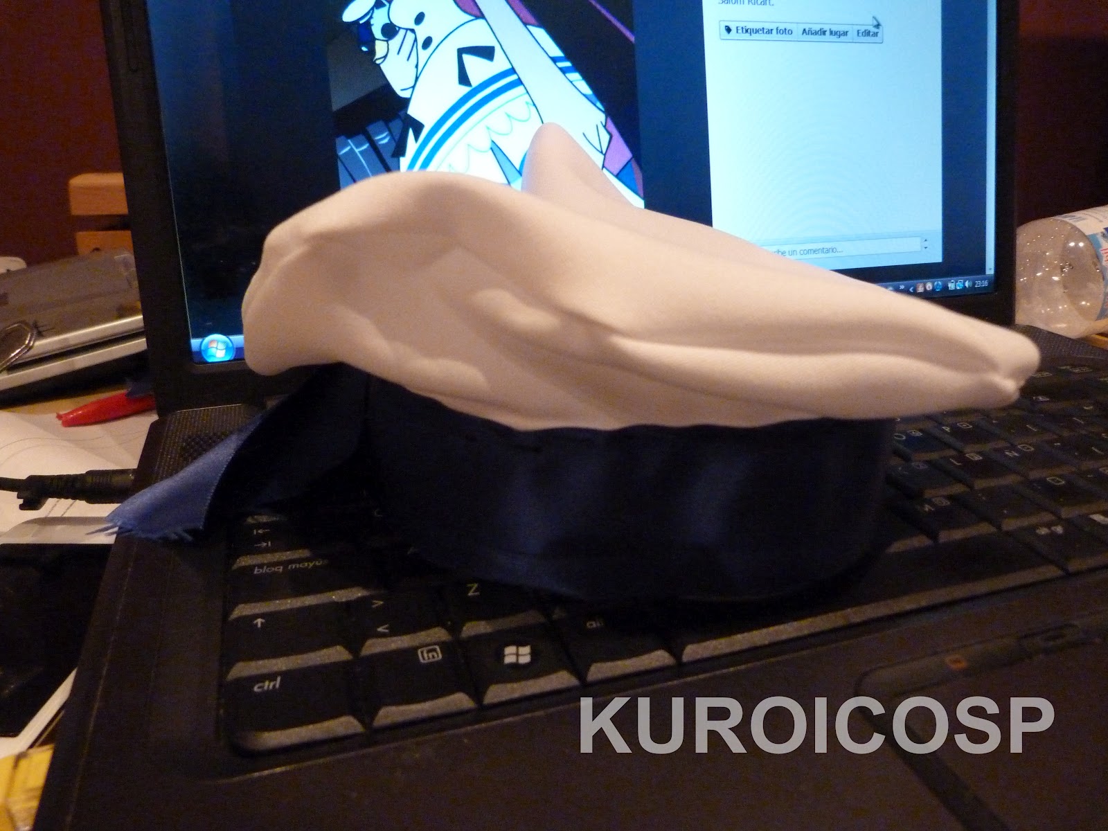 Yuko & Exion: Tutorial: Sailor hats // Sombreros marineritos - boinas ...