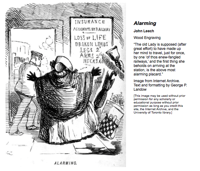 English 2307: Introduction to Fiction: Punch on Railway Travel