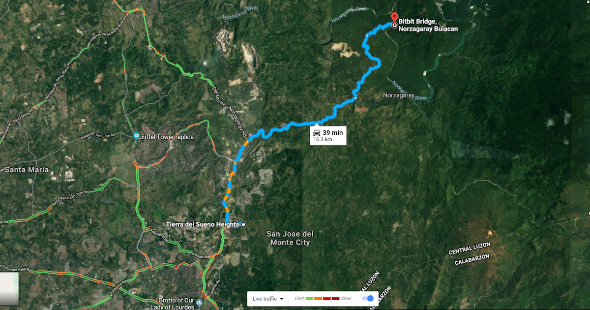 Pedaling Pinoy: The road to Bitbit River of Norzagaray in the realms of ...