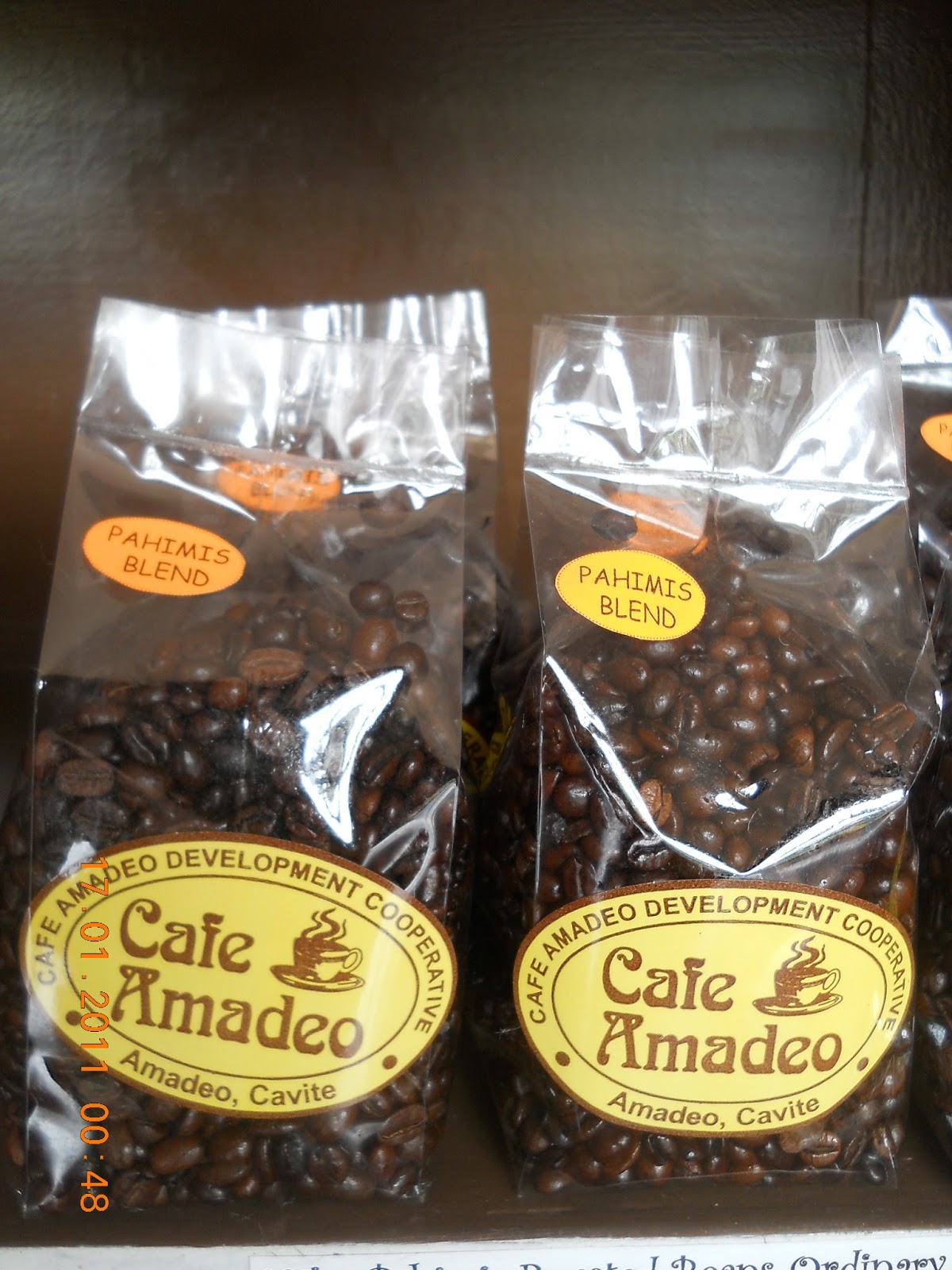 Coffees from Cafe Amadeo: PRICES OF COFFEE Delivery charges not included