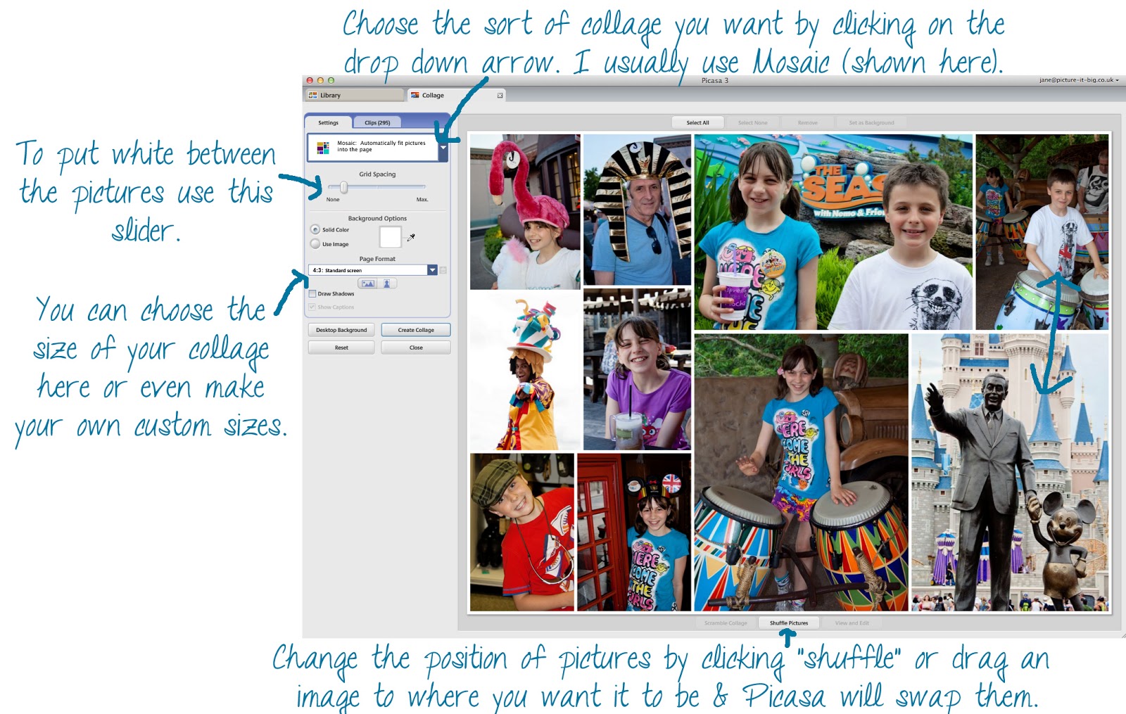 Blog: How to make amazing picture collages (Cheshire photography course ...