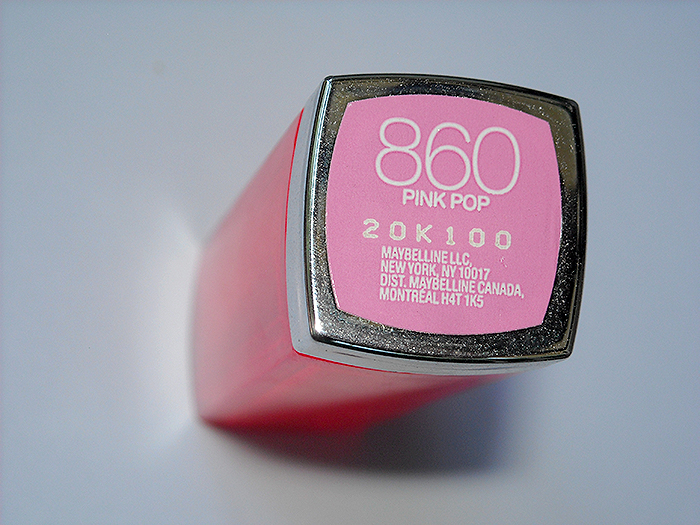 Five by Five: Maybelline "Pink Pop" Lipstick