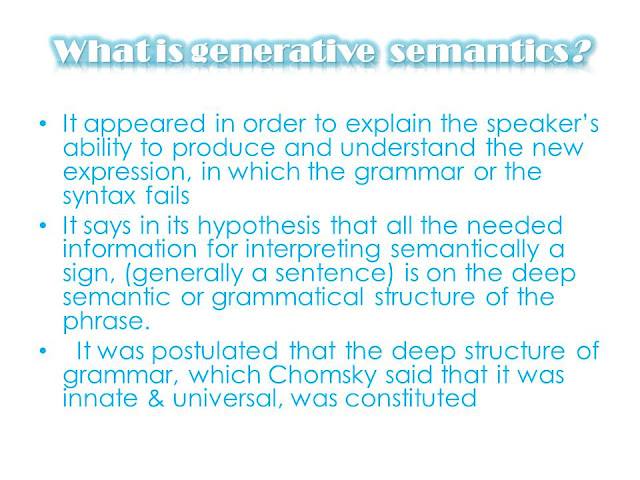 Linguistic Theory Evolution: Generative Grammar