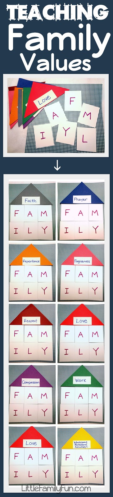 Little Family Fun: Teaching Family Values