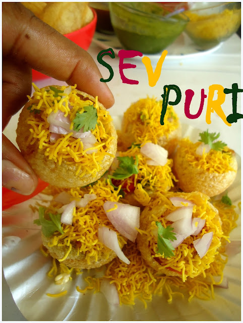 Sev Puri Recipe | Sev Poori Recipe ~ Kiran's Food corner