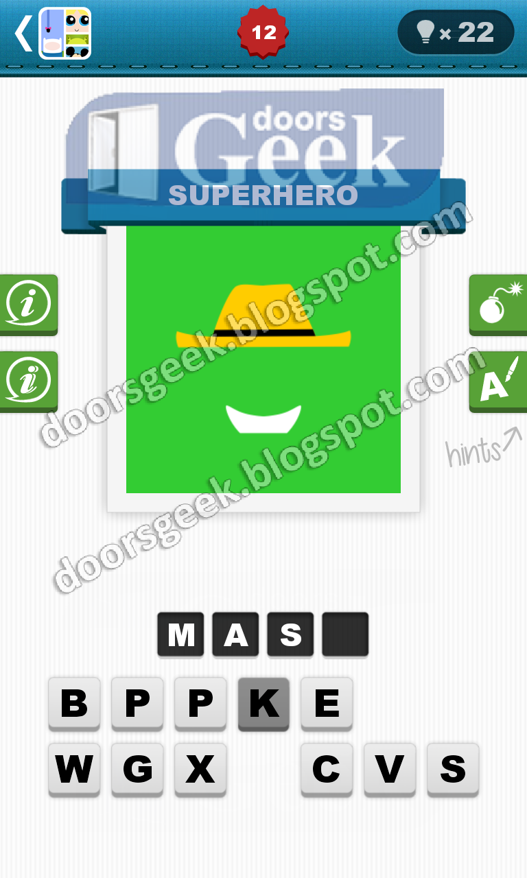 Cartoon Quiz Level 12 (bubble quiz games) ~ Doors Geek