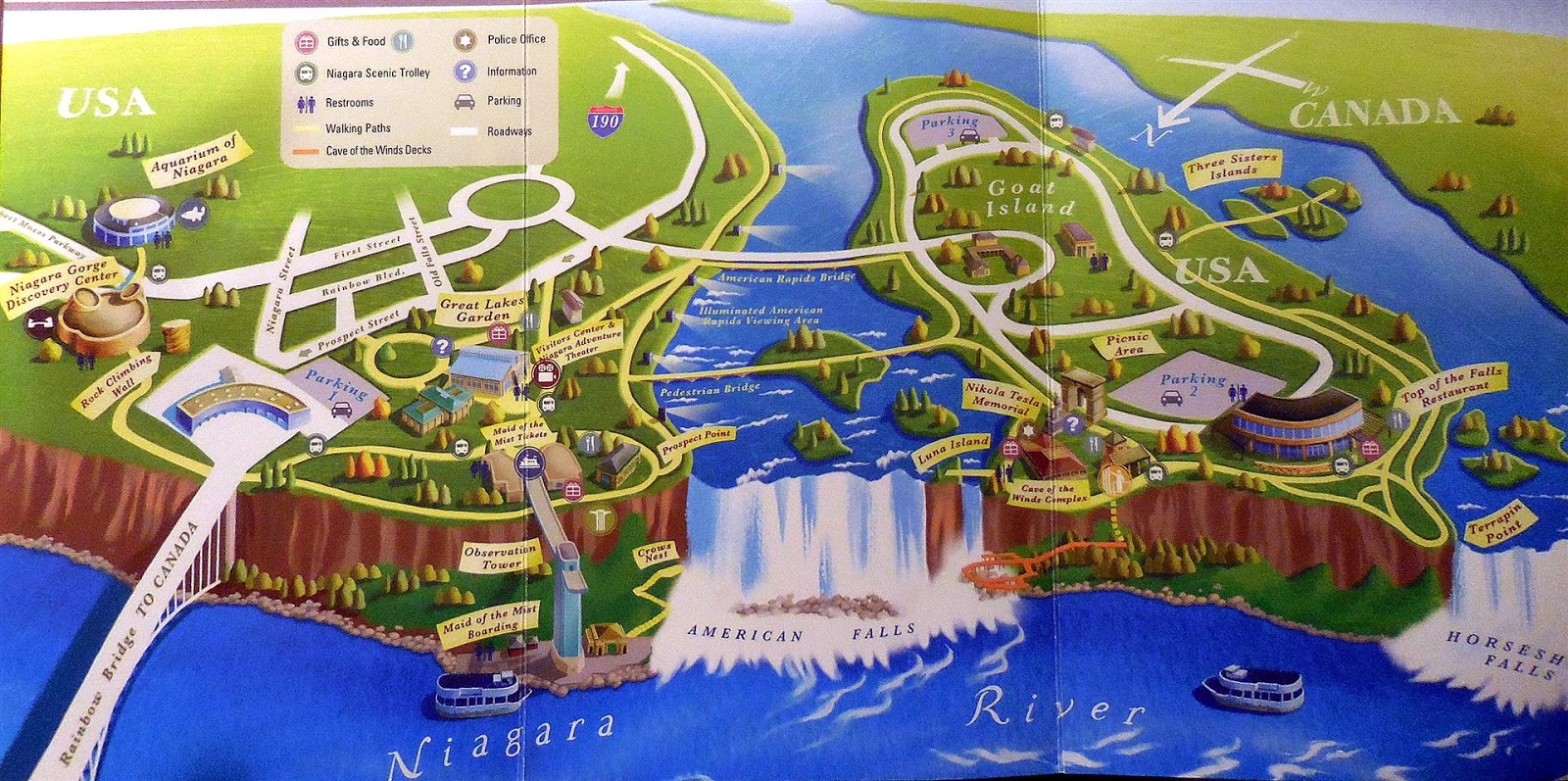 Pop and Meemee on the road: Niagara Falls