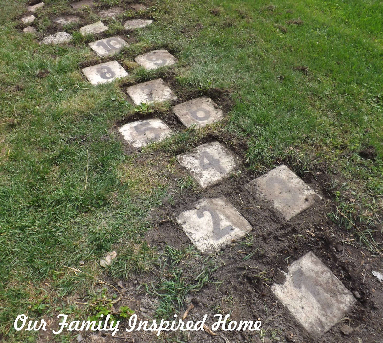 Our Family Inspired Home: Hopscotch!
