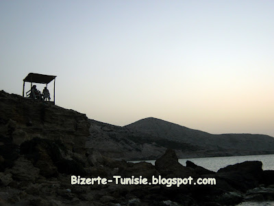 Bizerte in Tunisia: The beauty of sunset at La Grotte beach in bizerte
