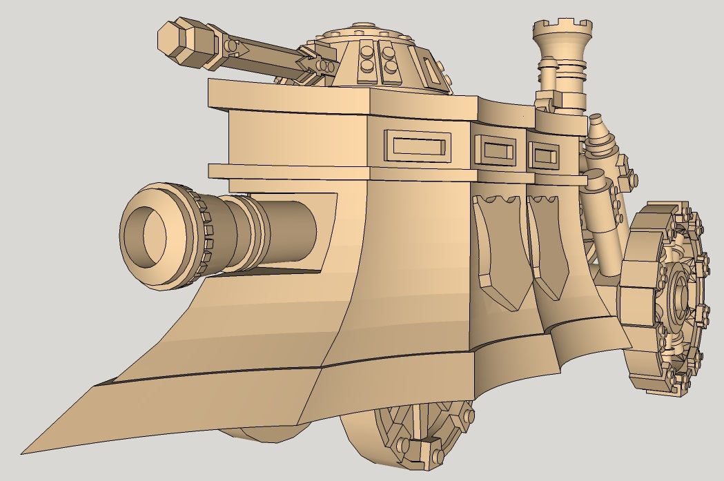Welcome to the National Cheese Emporium!: 10mm Fantasy Steam Tanks