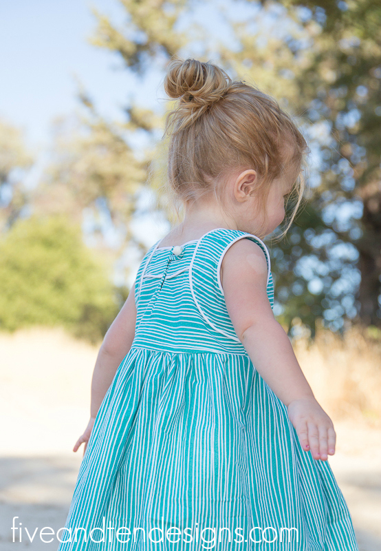 5 and 10 designs-piping dress