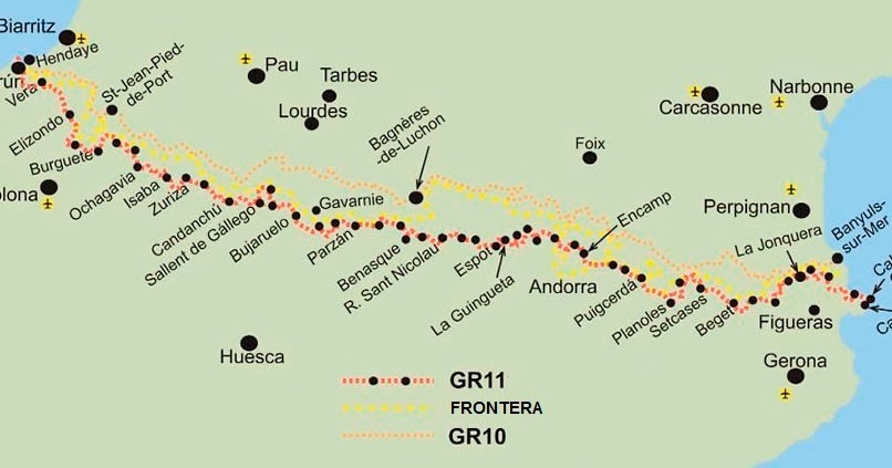 arakare: Senda pirenaica GR11: presentación y preparativos